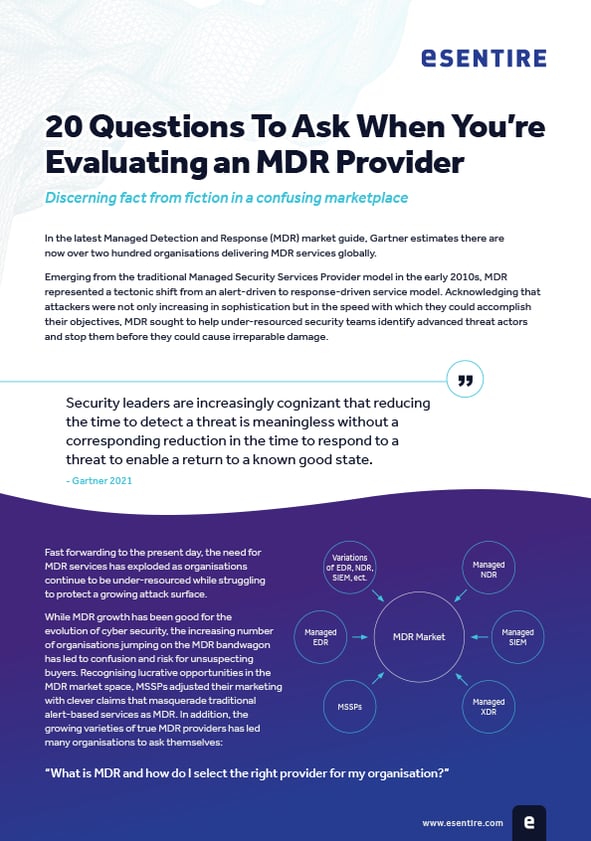 eSentire Tech Data Partner Hub